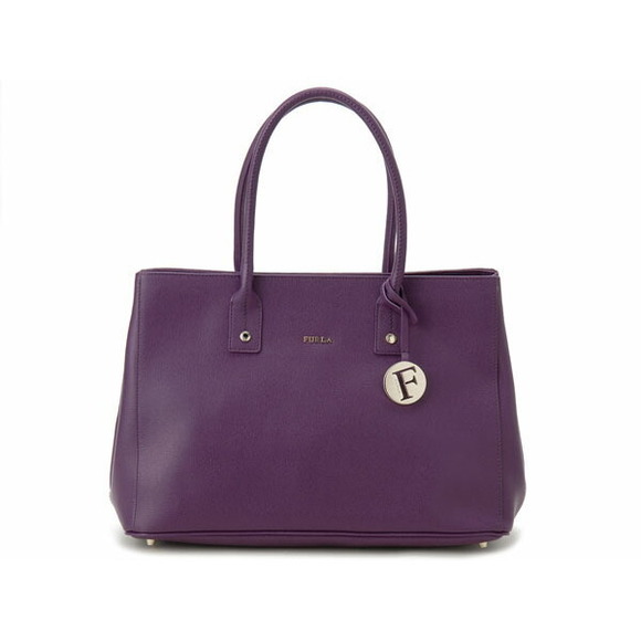 Furla | Bags | Furla Purple Tote Bag | Poshmark